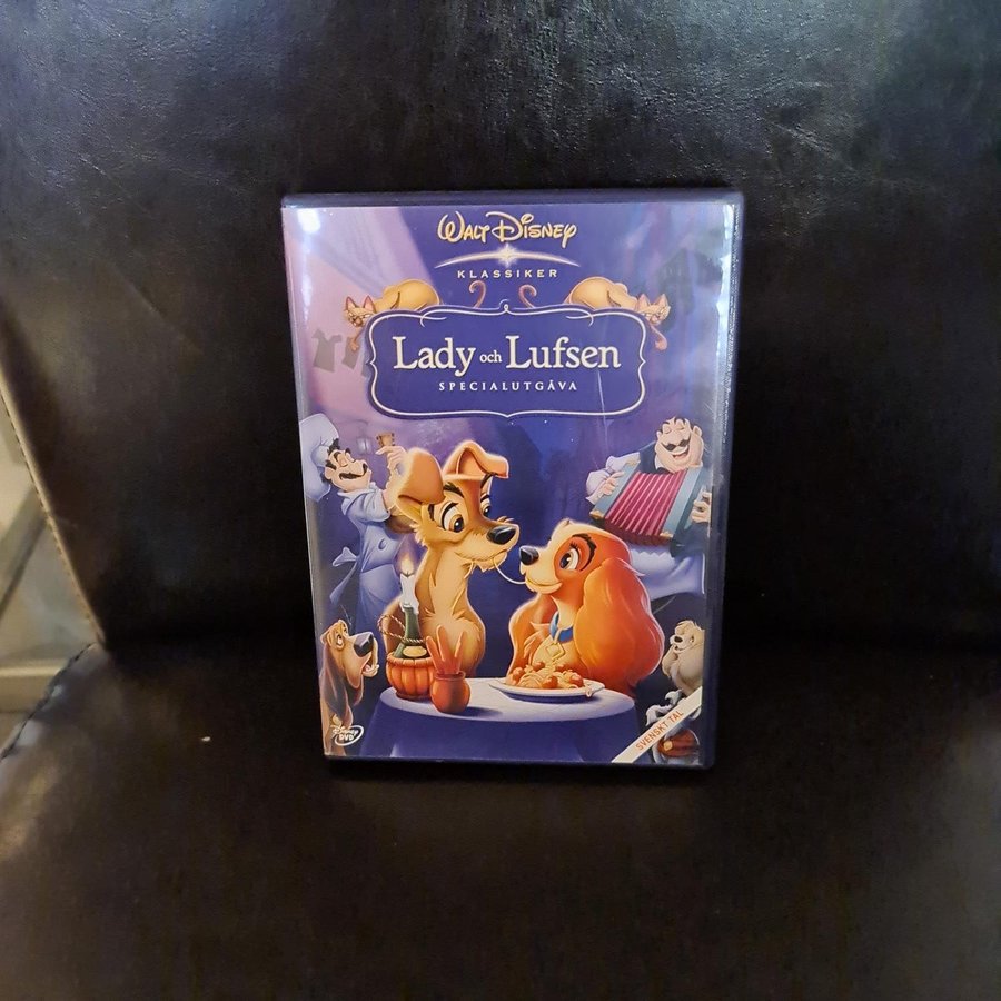 Lady och lufsen , disney klass.. | Köp från AIAbySweden på Tradera ...