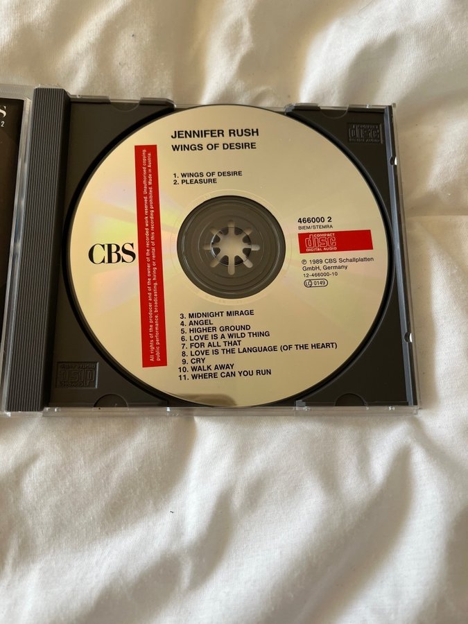 Se produkter som liknar Jennifer Rush - Wngs of Desir.. på Tradera ...