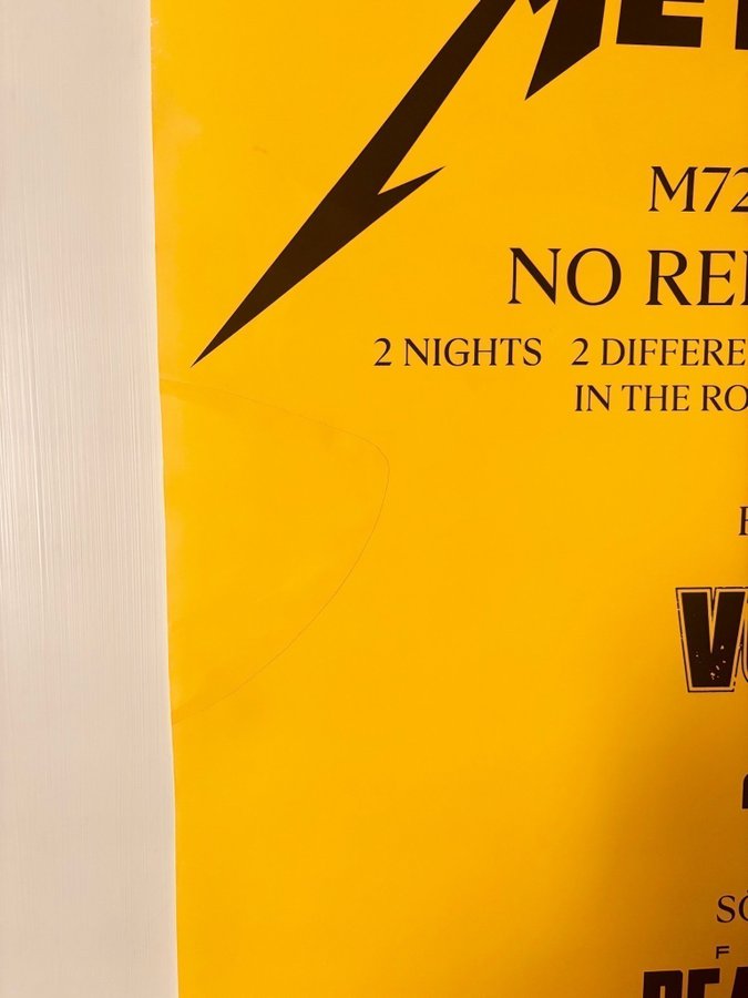 METALLICA / 2024 konsertaffisch -poster- Götebo.. | Köp på Tradera ...