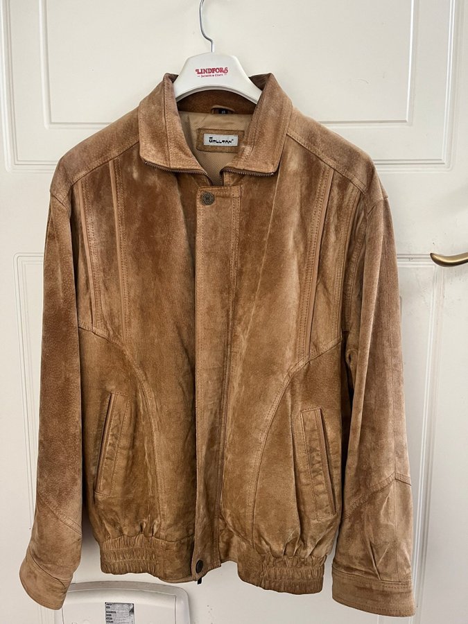 Molltan brun mocka jacka, storlek 48 | Köp på Tradera (709748941)