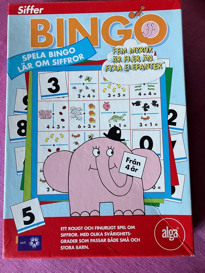 Se produkter som liknar Bingo spel för barn på Tradera (653957182)