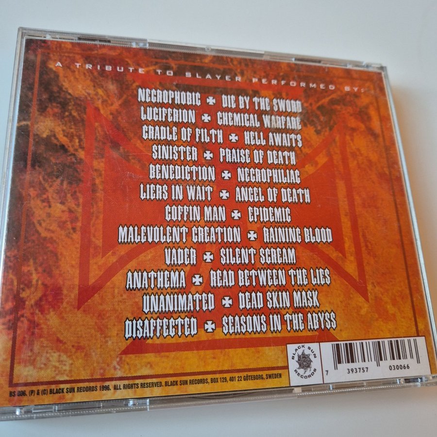 Satanic Slaughter II-A Tribute to Slayer CD 199.. | Köp på Tradera (711724409)