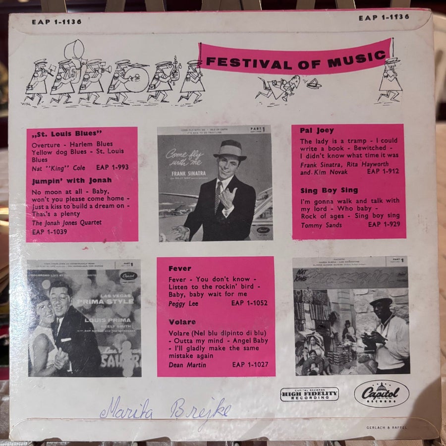 The Kingston Trio - Tom Dooley EP (EAP 1-1136) | Köp på Tradera (737083894)