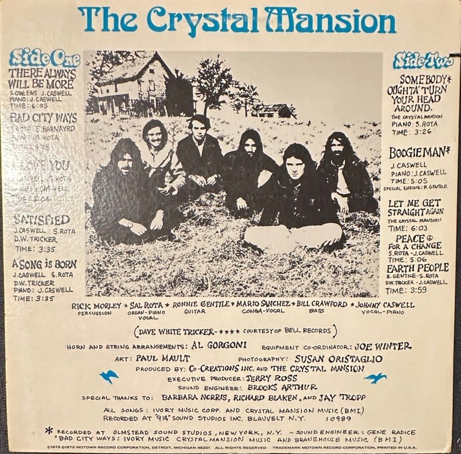 The Crystal Mansion – The Crystal Mansion, viny.. | Köp på Tradera ...