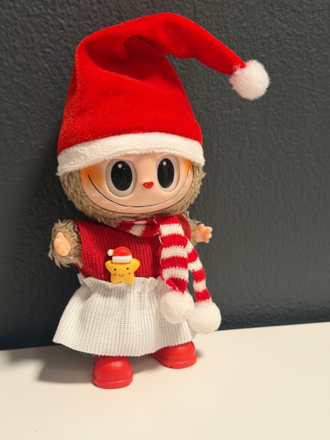 Jätte söt jul outfit passar till Labubu 15-17 cm | Köp på Tradera ...