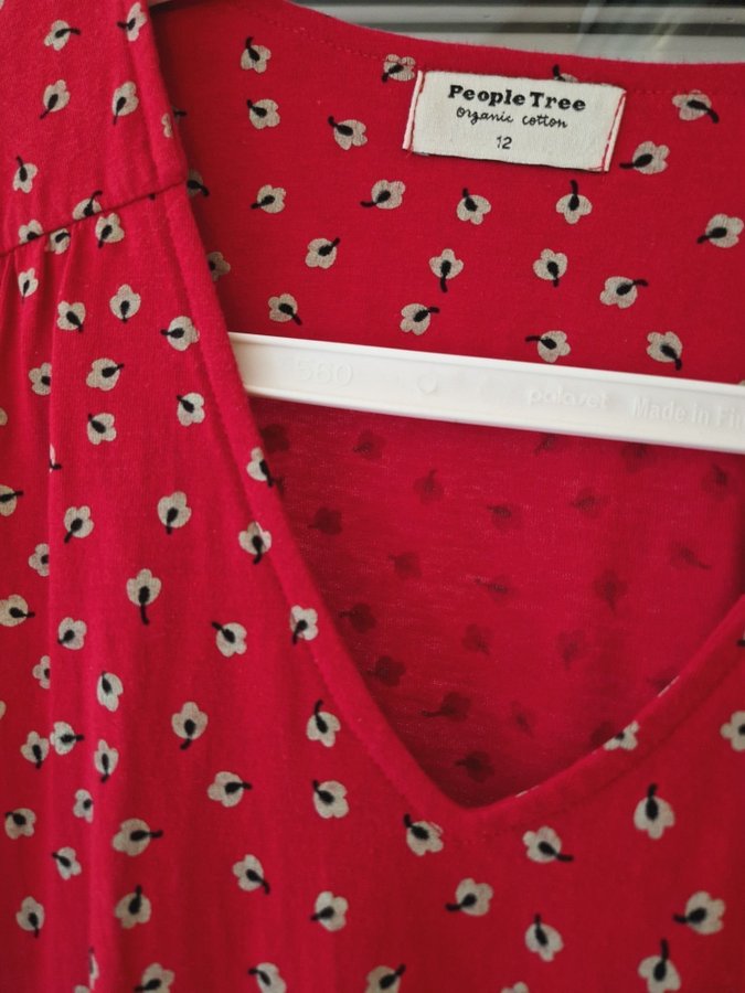 People Tree klänning, röd, 12, 38/40, Gots, eko.. | Köp på Tradera ...