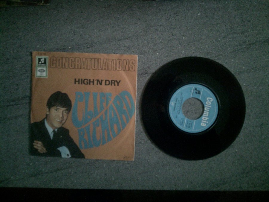 Cliff Richard - Congratulations / High 'n' Dry | Köp på Tradera (708981199)
