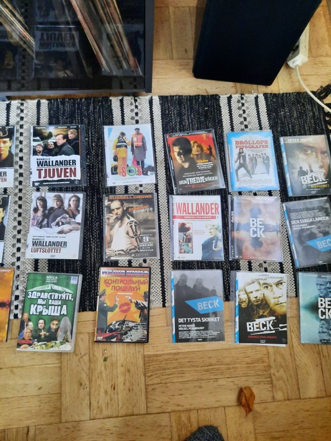 Se produkter som liknar DVD-filmer: Beck, Wallander m.. på Tradera ...