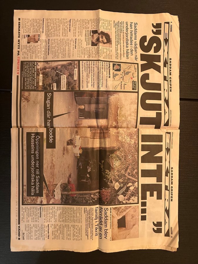 Kvällsposten tidning 15 december 2003 | Köp på Tradera (712817154)