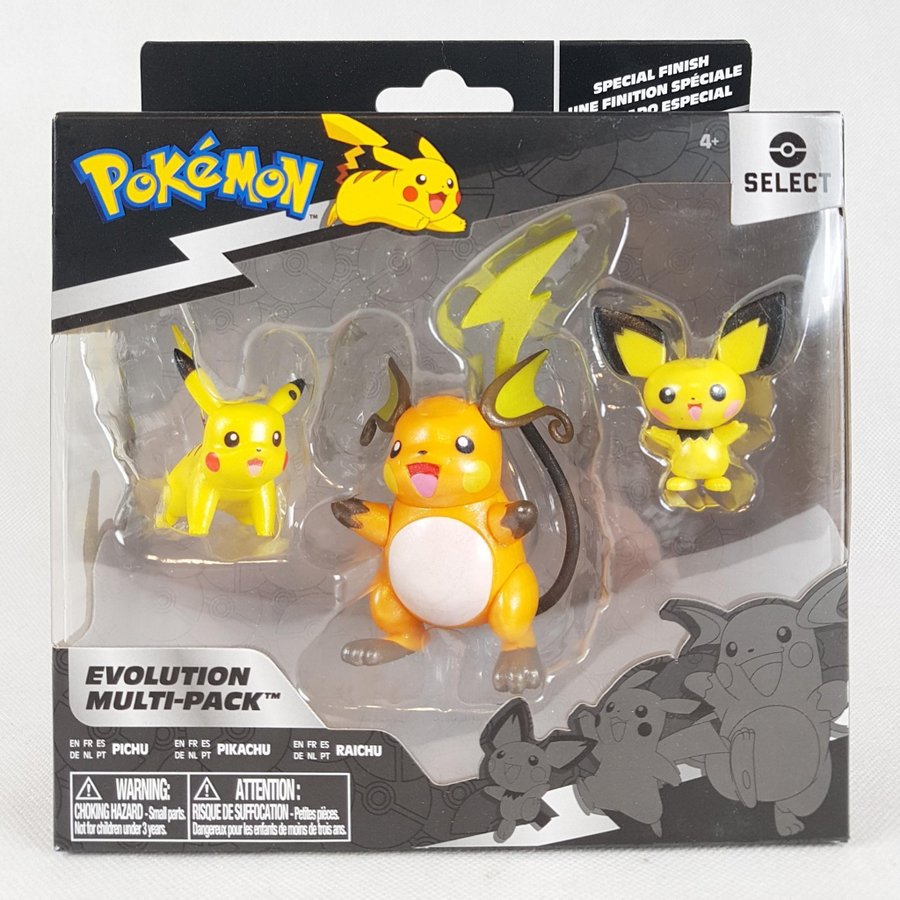 Pichu Pikachu Raichu Evolution