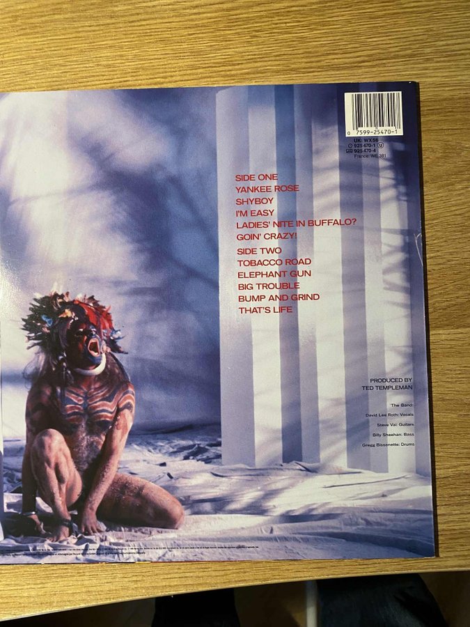 David Lee Roth - Eat 'Em And Smile - Vinyl LP | Köp på Tradera (708442389)