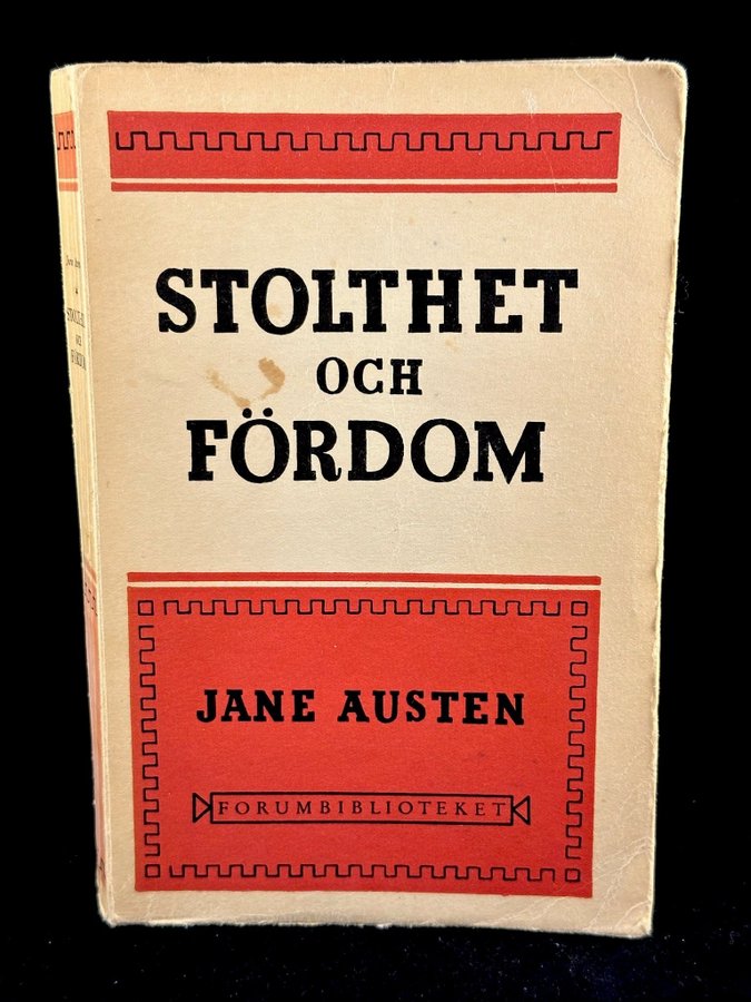 Se produkter som liknar Stolthet och fördom av Jane A.. på Tradera (638436588)