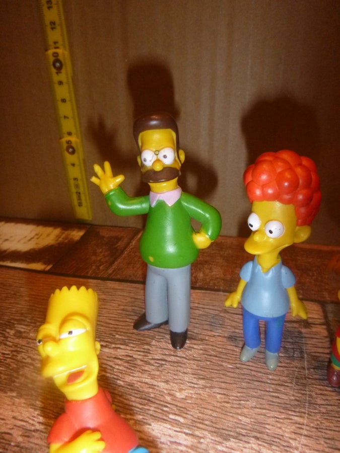 Simpsons Figurer: Ned Flanders, Rod Flanders, T.. | Köp på Tradera ...