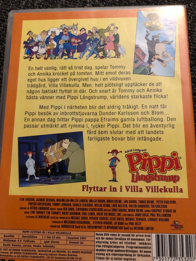 Pippi Långstrump Flyttar in i Villa Villekulla .. | Köp på Tradera ...