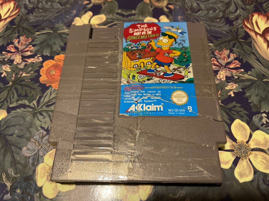 The Simpsons: Bart vs. the Space Mutants - NES | Köp på Tradera (708622007)
