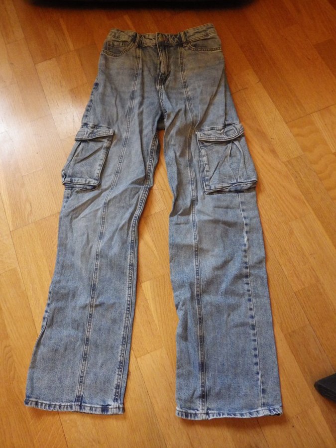 Tuffa Jeans, rejäla byxor med sidfickor från Li.. | Köp på Tradera ...
