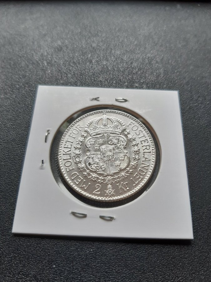 EN MYCKET VACKER 2 KRONA I 80% SILVER FRÅN 1.. | Köp på Tradera (733273050)