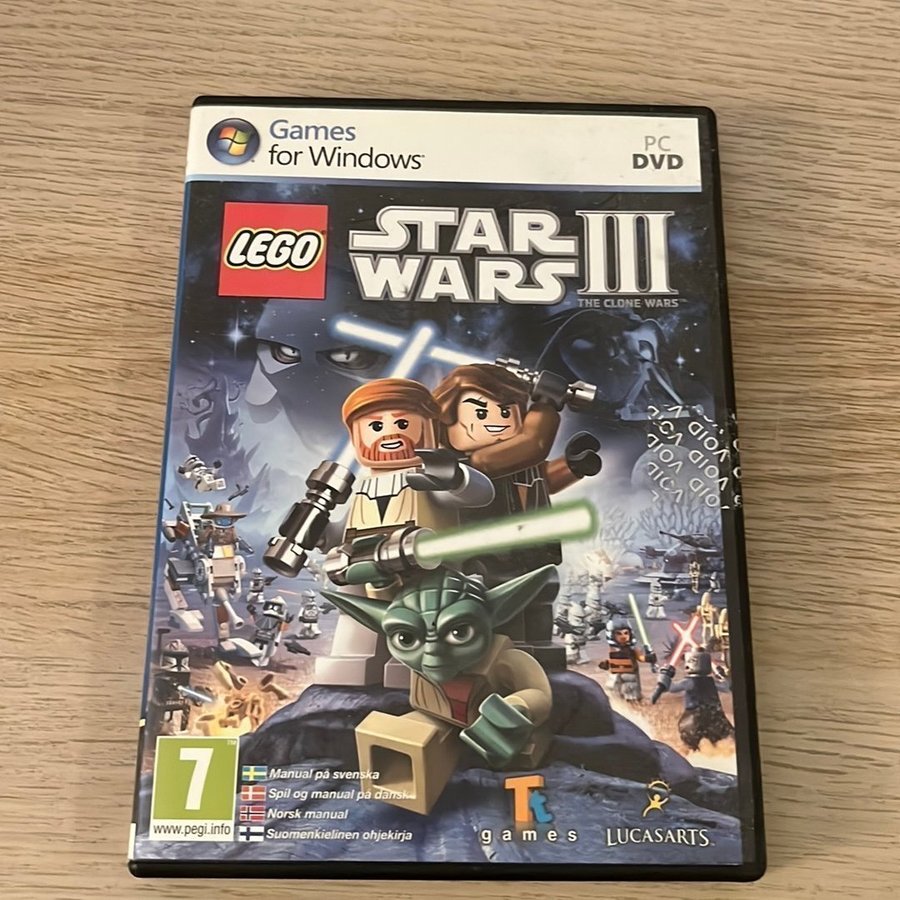 LEGO Star Wars III: The Clone Wars PC DVD | Köp på Tradera (710714525)