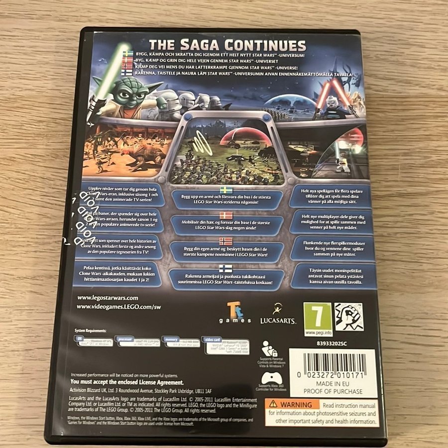 LEGO Star Wars III: The Clone Wars PC DVD | Köp på Tradera (710714525)