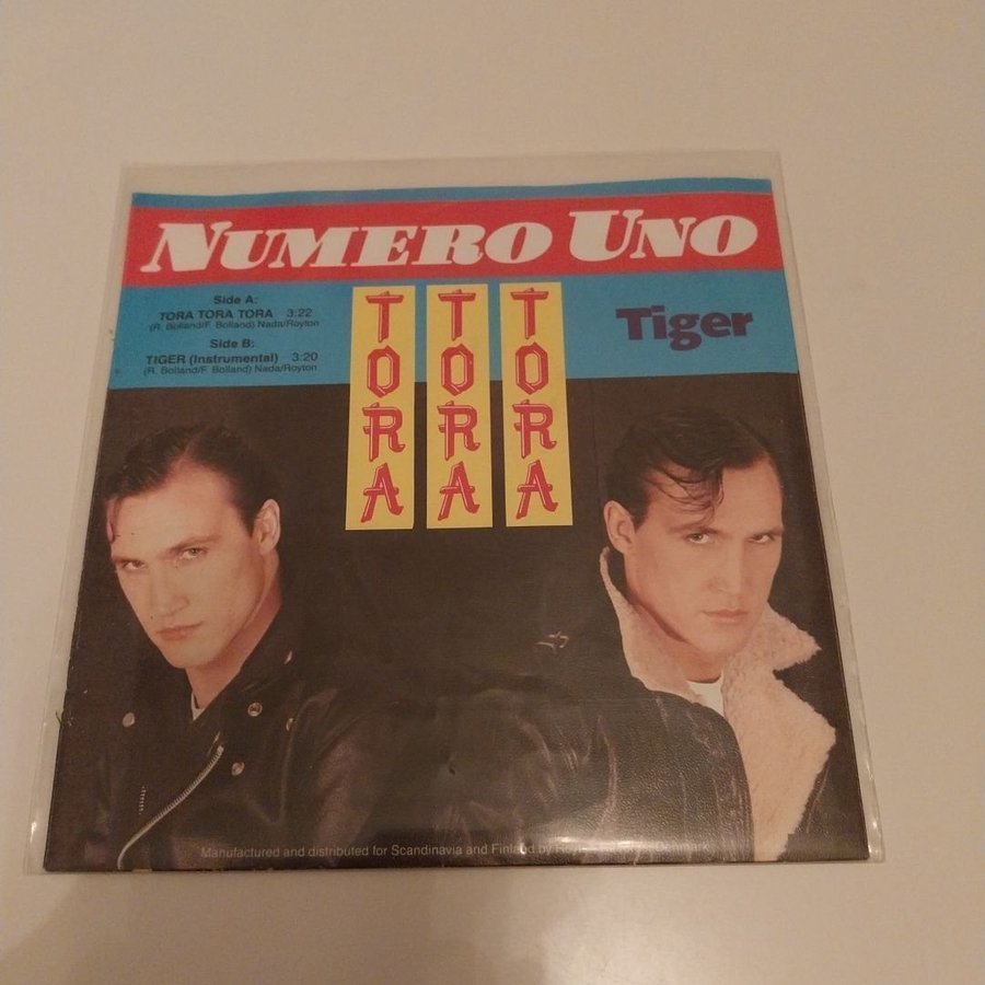 7" singel -Numero Uno Tiger - Tora Tora Tora | Köp på Tradera (698415361)