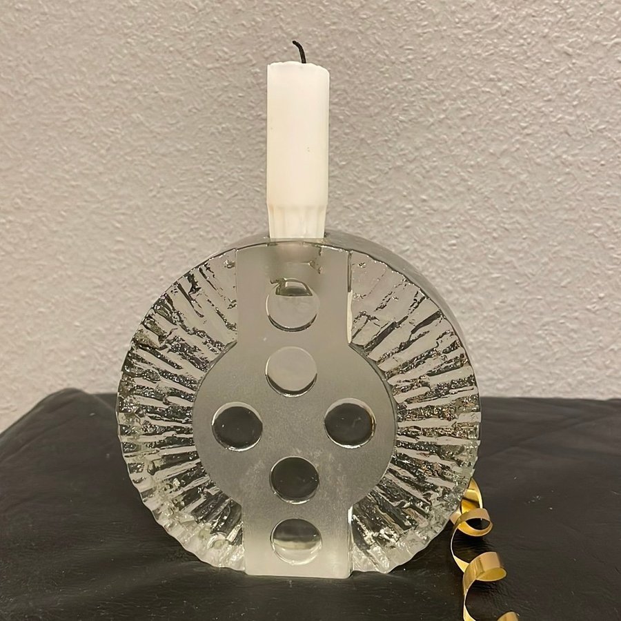 Nybro Glasbruk Candleholder ljusstake | Köp på Tradera (713505041)