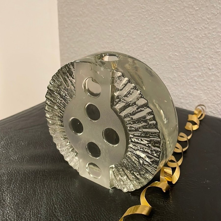 Nybro Glasbruk Candleholder ljusstake | Köp på Tradera (713505041)