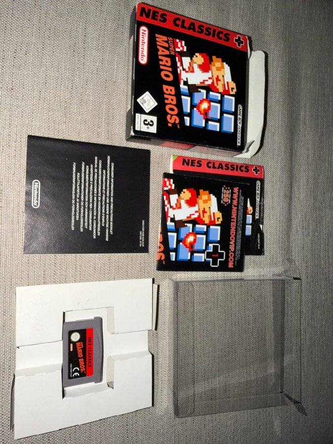 Super Mario Bros. NES Classics Game Boy Advance | Köp på Tradera ...