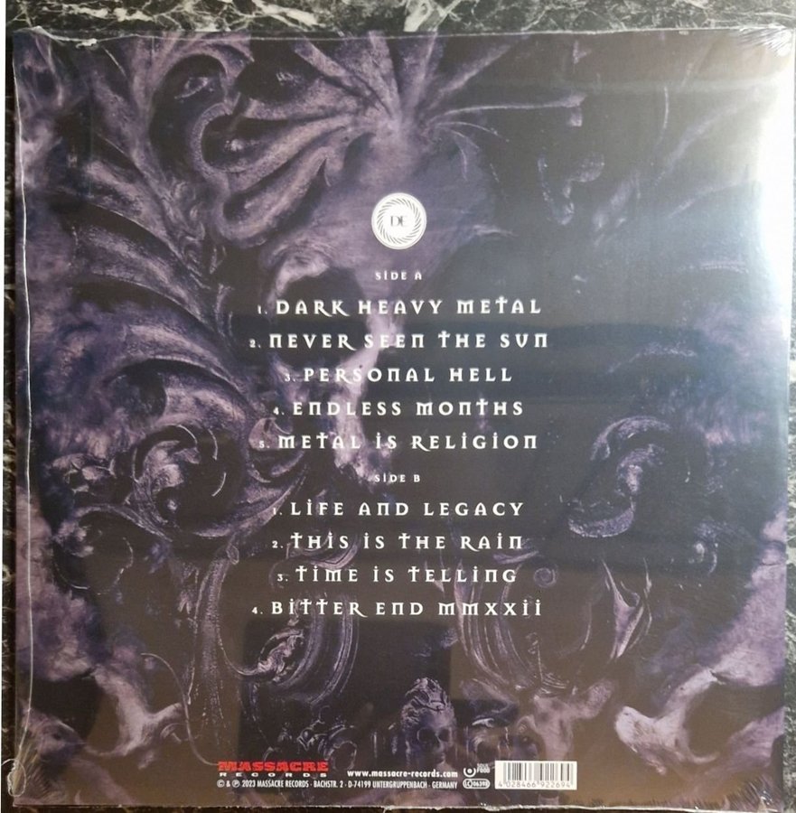 Dark Embrace - Dark Heavy Metal blue LP | Köp på Tradera (711507591)