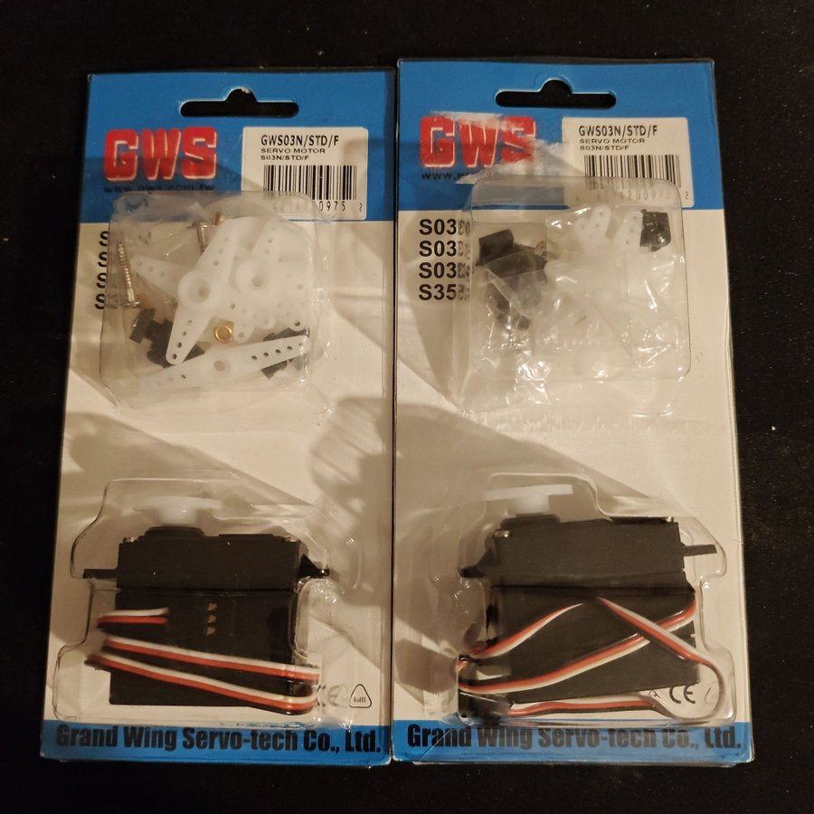 Se produkter som liknar 2 st Grand Wing Servo-tech Co.. på Tradera ...