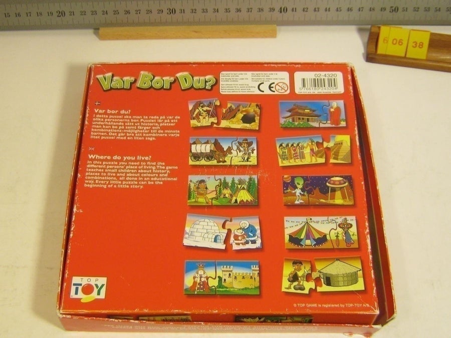 Var Bor Du ? Top-game / Top Toy, Komplett | Köp på Tradera (717741473)