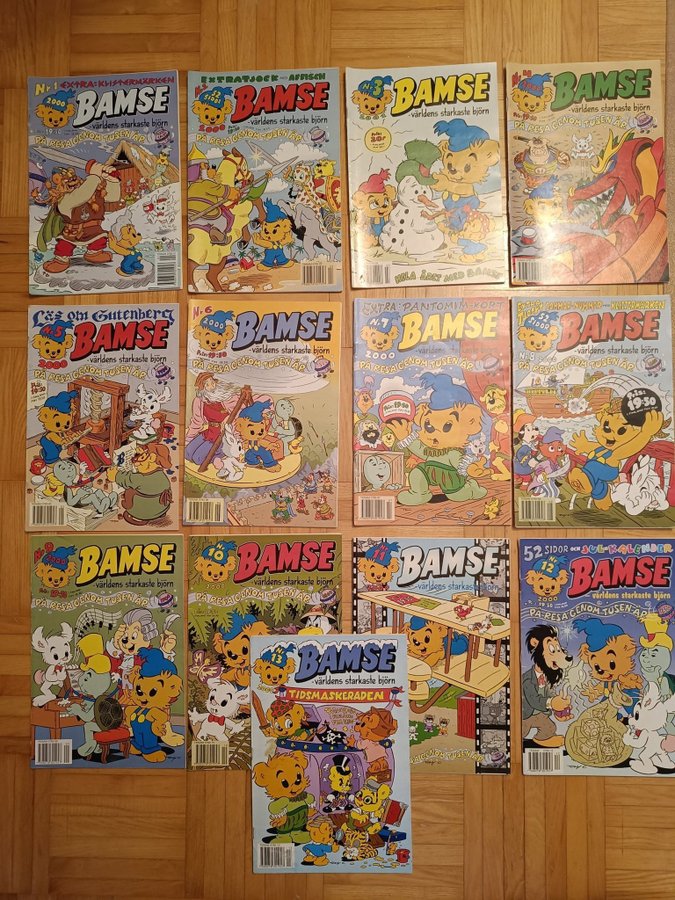 Bamse tidningar, 2000 | Köp på Tradera (664023094)