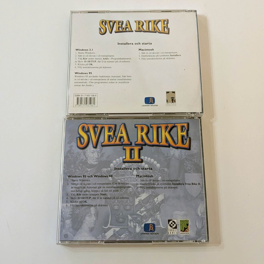 Se produkter som liknar Svea Rike I & II PC Spel på Tradera (713540686)