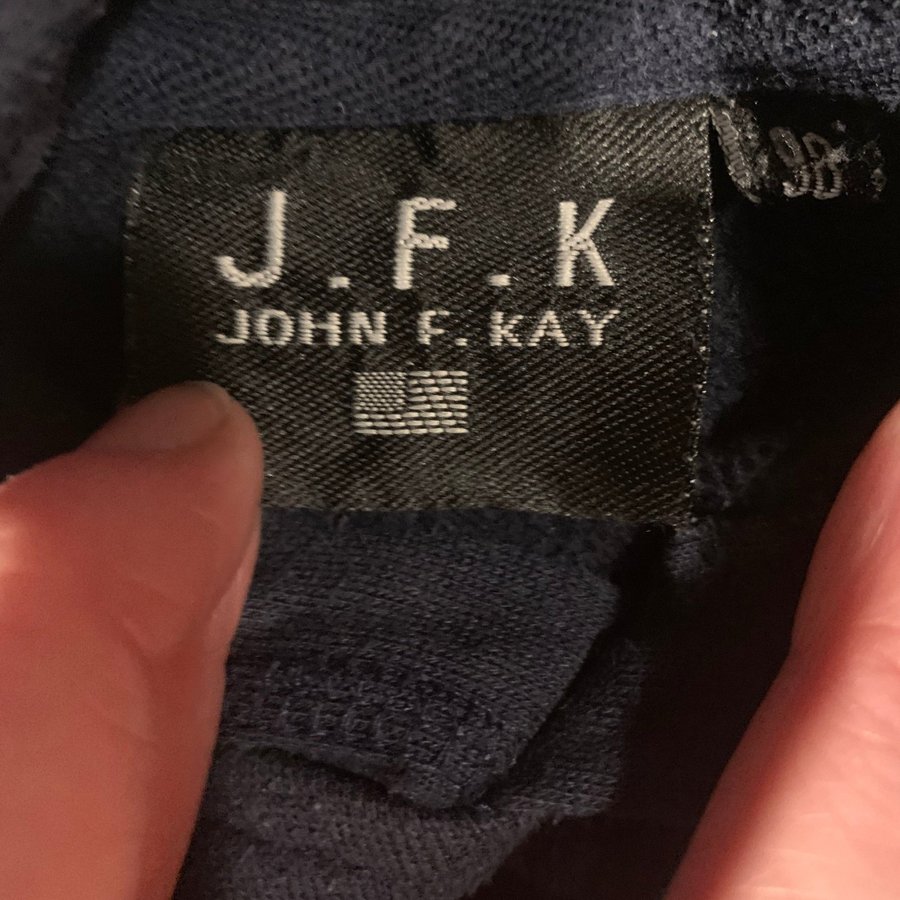 J.F.K John F. Kay flerfärgad huvtröja, storlek 98 | Köp på Tradera ...