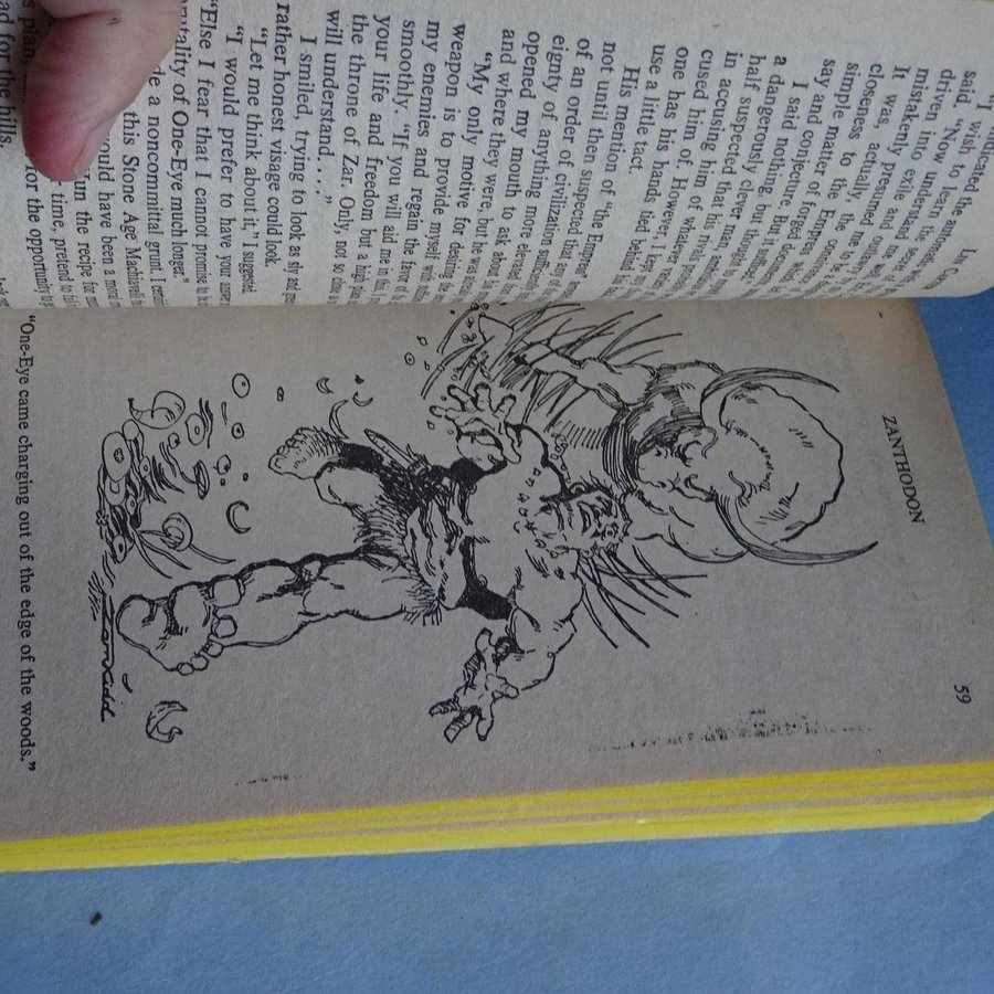 Lin Carter - Zanthodon . Cover ar.. | Köp från peha2217 på Tradera ...