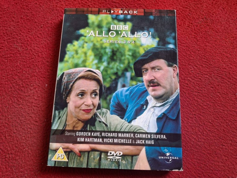 Se produkter som liknar 'ALLO 'ALLO SERIES 3 & 4 BOX .. på Tradera (697567118)