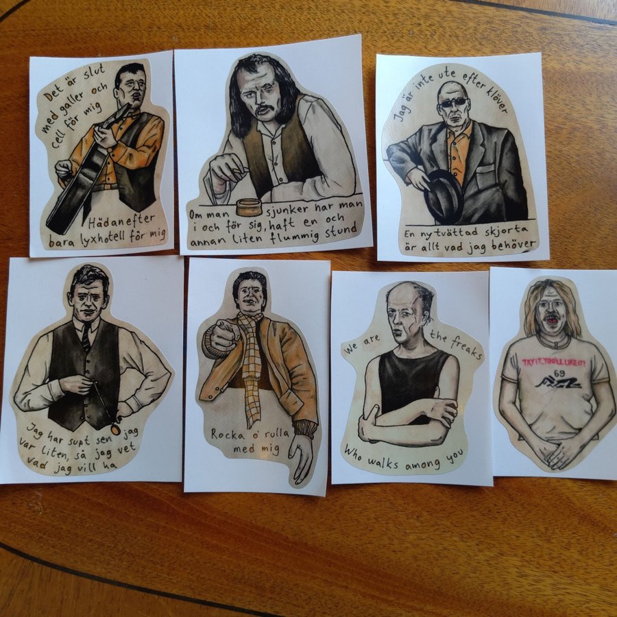 Kenta Freddie Wadling Kal P Dal Fred Åkerström .. | Köp på Tradera ...