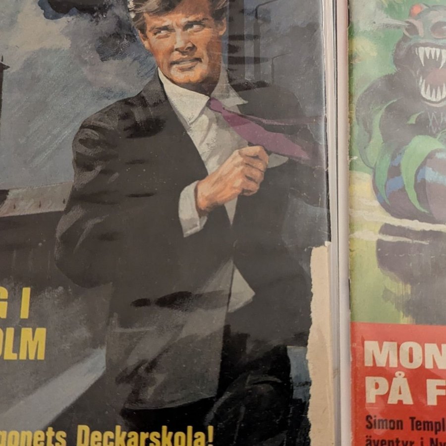 Helgonet 1971 7 st serietidningar Simon Templar.. | Köp på Tradera ...