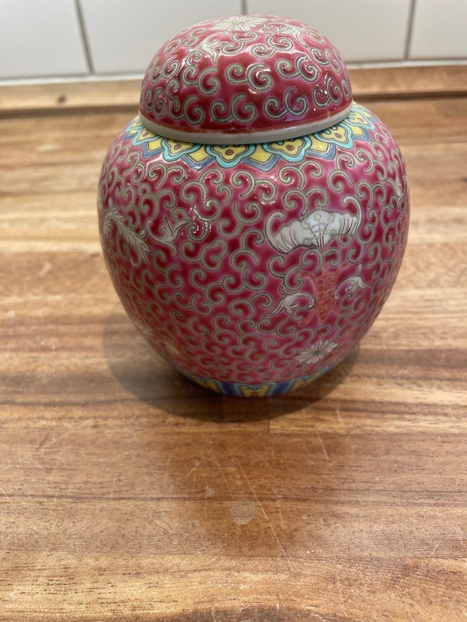 Kinesisk Ginger Jar Ingefärakrus | Köp på Tradera (713709292)