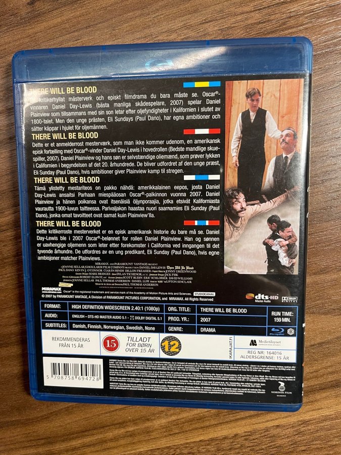There Will Be Blood - Blu-ra.. | Köp från selloutexit63 på Tradera ...
