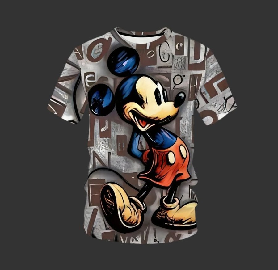 Flerfärgad t-shirt Musse Pigg Large | Köp på Tradera (708531358)