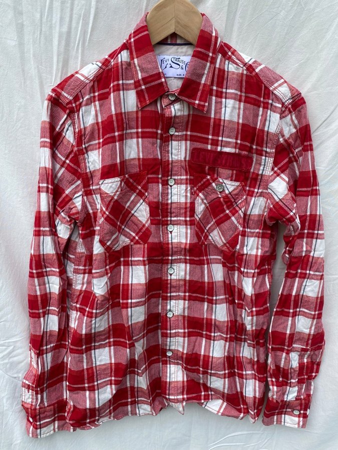 Levis Röd Rutig Skjorta Mycket Bra skick! Stl: XS | Köp på Tradera ...