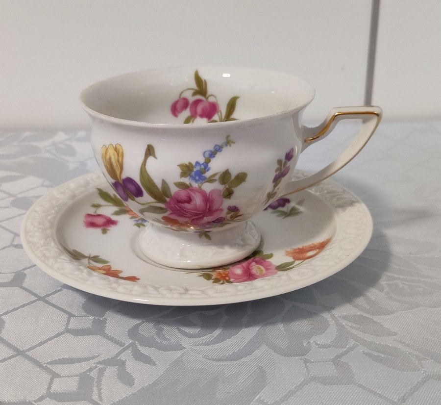 En fin kaffekopp med fat Rosenthal Maria | Köp på Tradera (701510814)