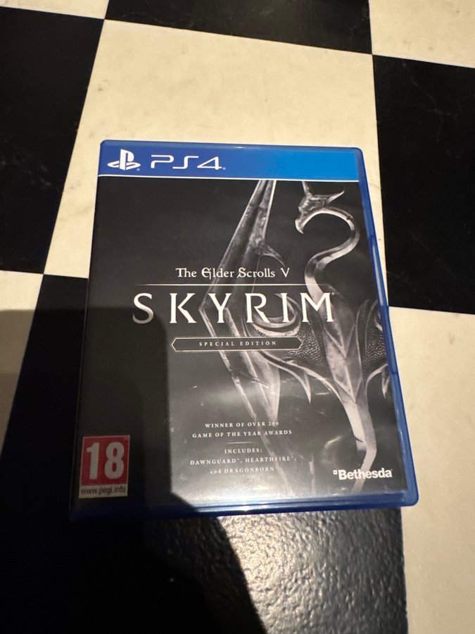 The Elder Scrolls V: Skyrim Special Edition PS4 | Köp på Tradera ...