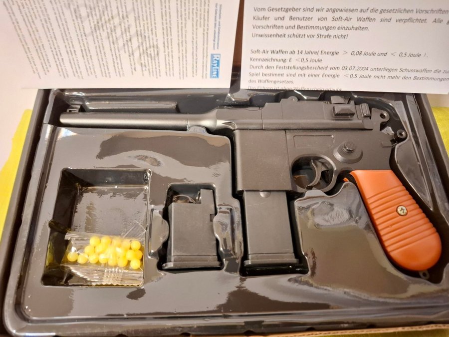 Soft Air Gun i legerings metall (zinc alloy) oc.. | Köp på Tradera ...