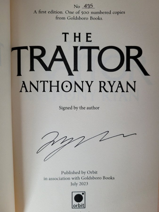 The Covenant of Steel Trilogy av Anthony Ryan, .. | Köp på Tradera ...