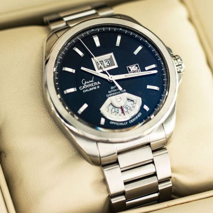 Tag Heuer Grand Carrera GMT Cosc Calibre 8RS | Köp på Tradera (700285189)