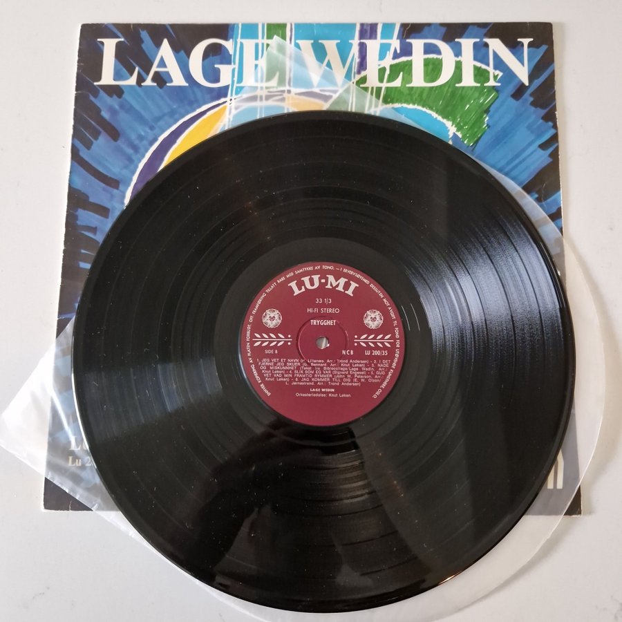 Se produkter som liknar Lage Wedin - Trygghet - LP - .. på Tradera ...