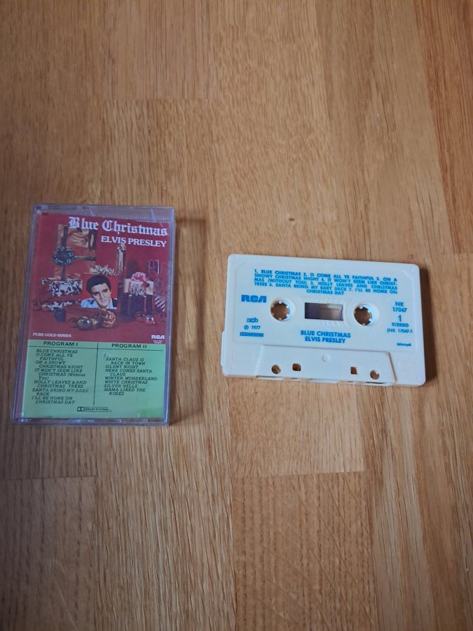 Blue Christmas - Elvis Presley Kassettband 1977 | Köp på Tradera ...