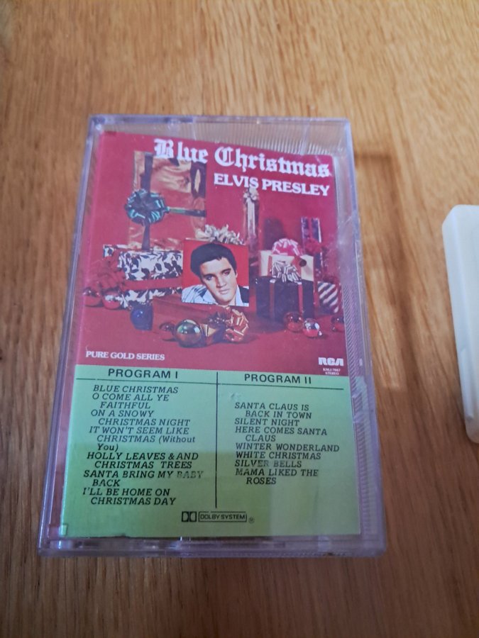 Blue Christmas - Elvis Presley Kassettband 1977 | Köp på Tradera ...