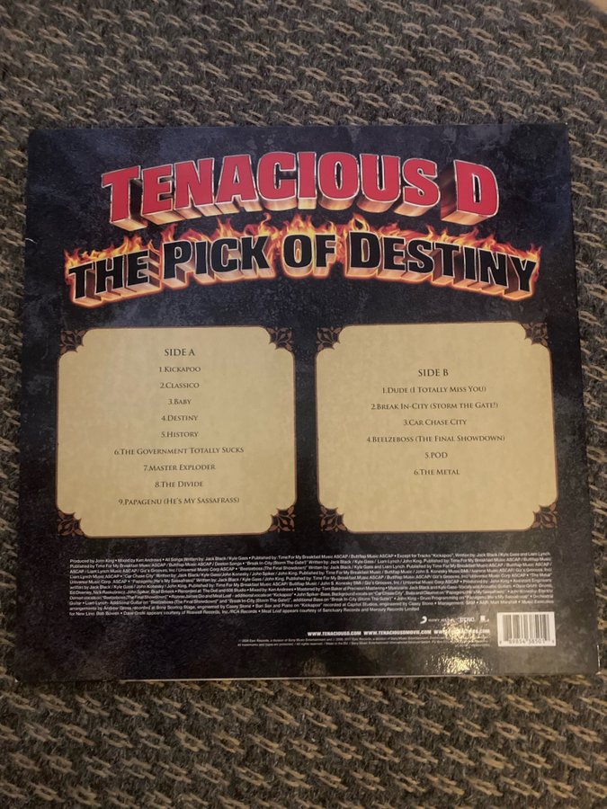 Se produkter som liknar Tenacious D - The Pick of Des.. på Tradera ...